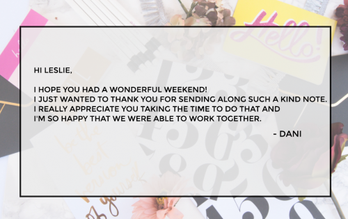 Thank You Notes Are The Secret To Making A Lasting Impression - The ...