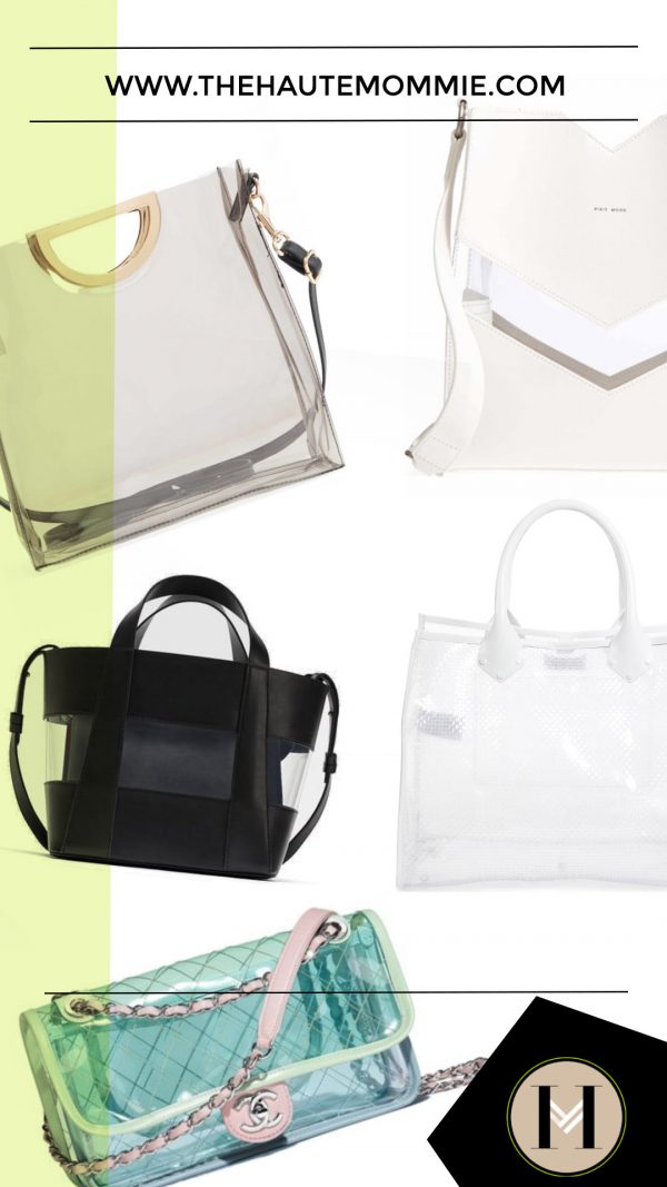 Putting It On Display: Must Have Transparent Bags - The Hautemommie